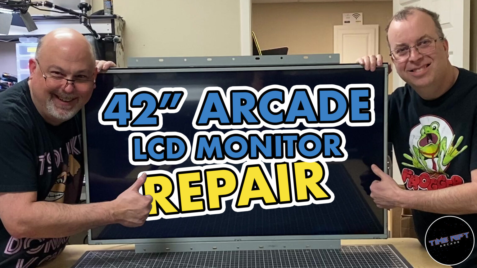 42" LCD Arcade Monitor Repair - Time Rift Arcade