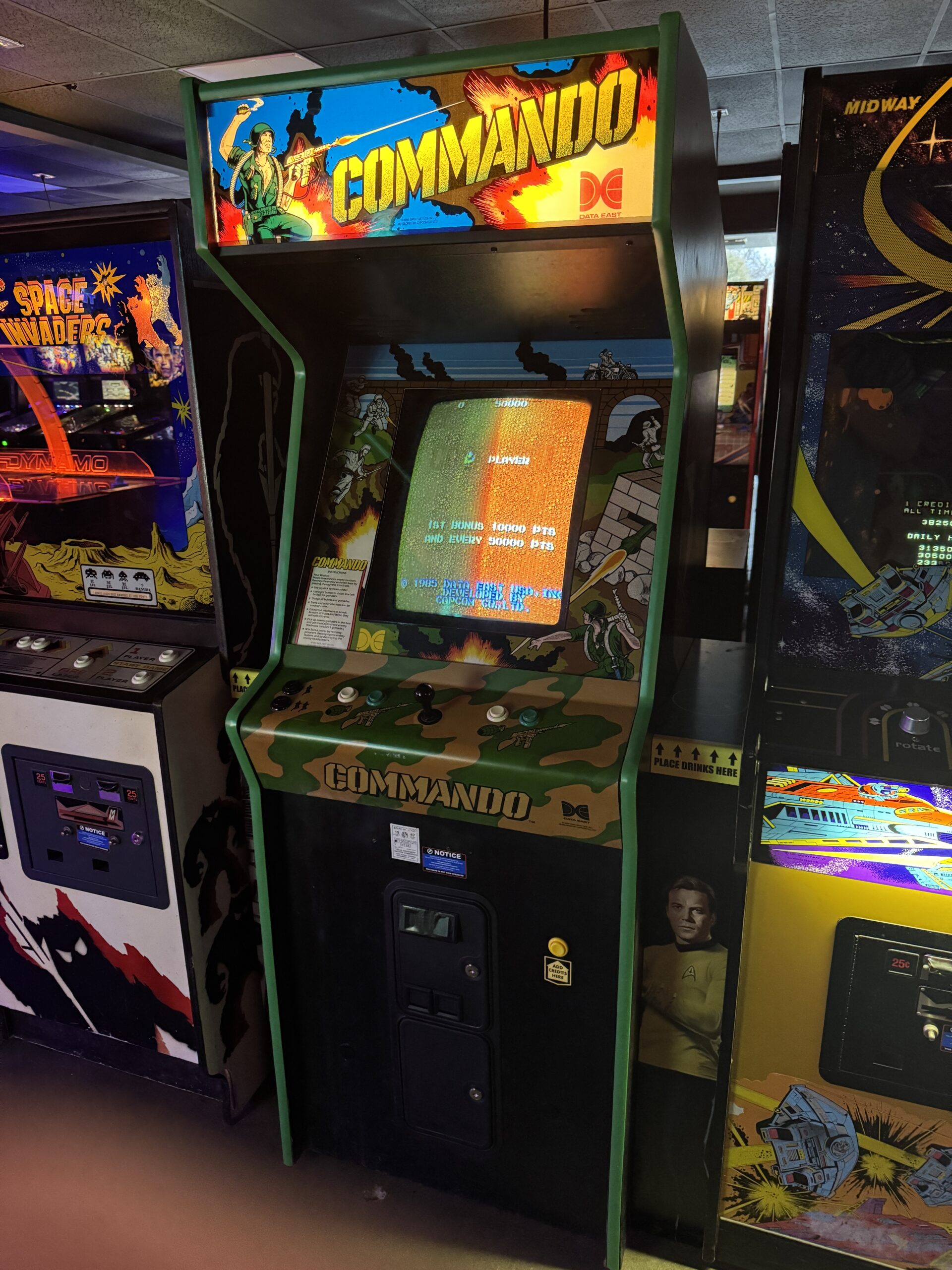 Commando: The Run-n-Gun Classic | Play at Time Rift Arcade - Time Rift ...