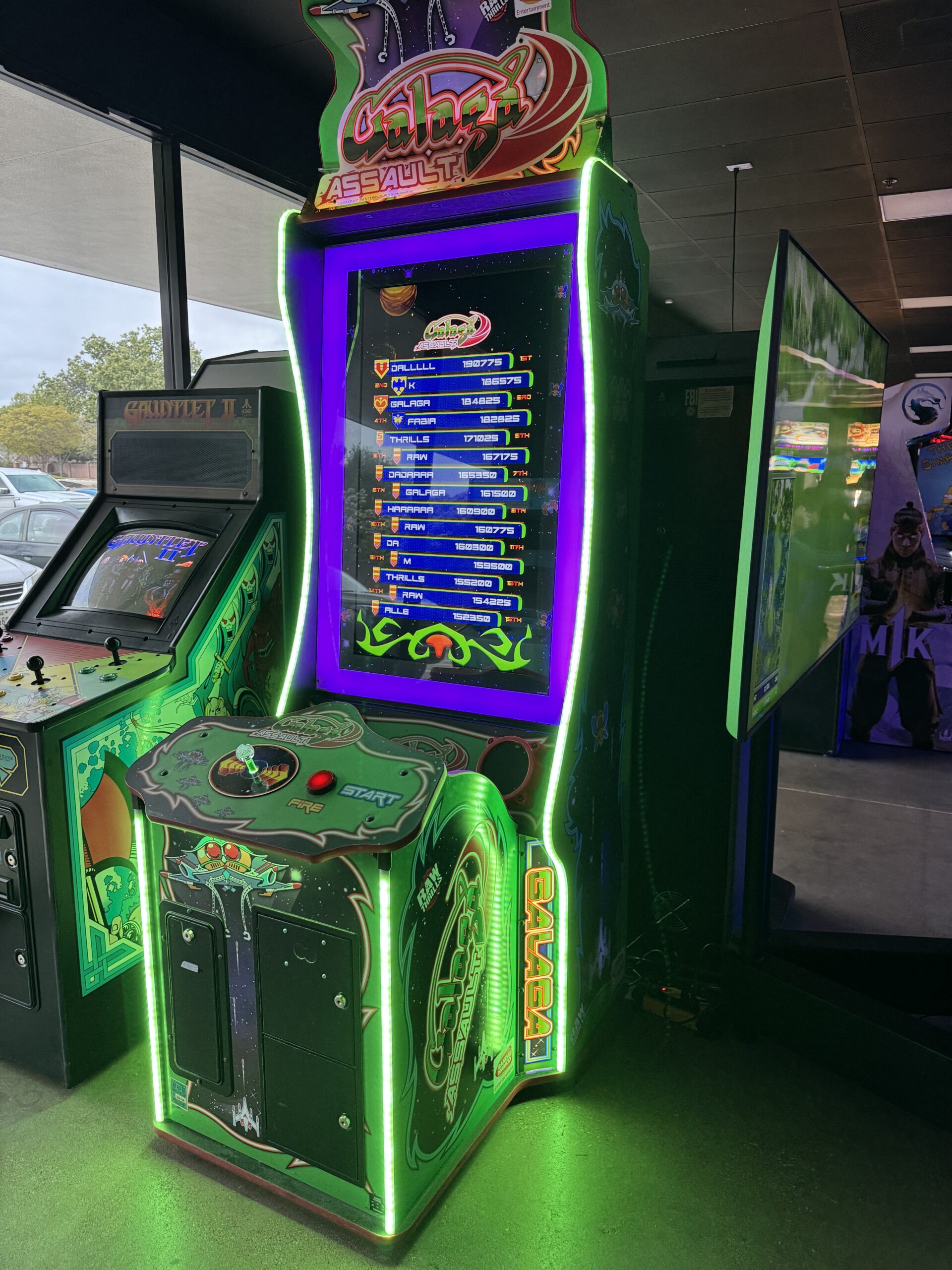 Blast into Action: Play Galaga Assault at Time Rift Arcade - Time Rift ...